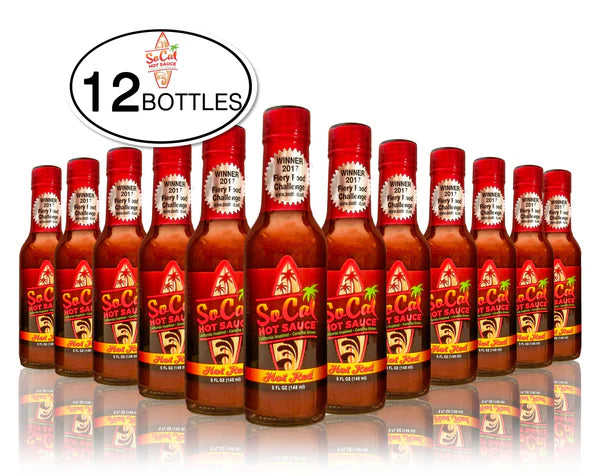 SoCal's Hot Red Hot Sauce - Thick, Rich and Spicy - 5 FL OZ - Buy Now ...