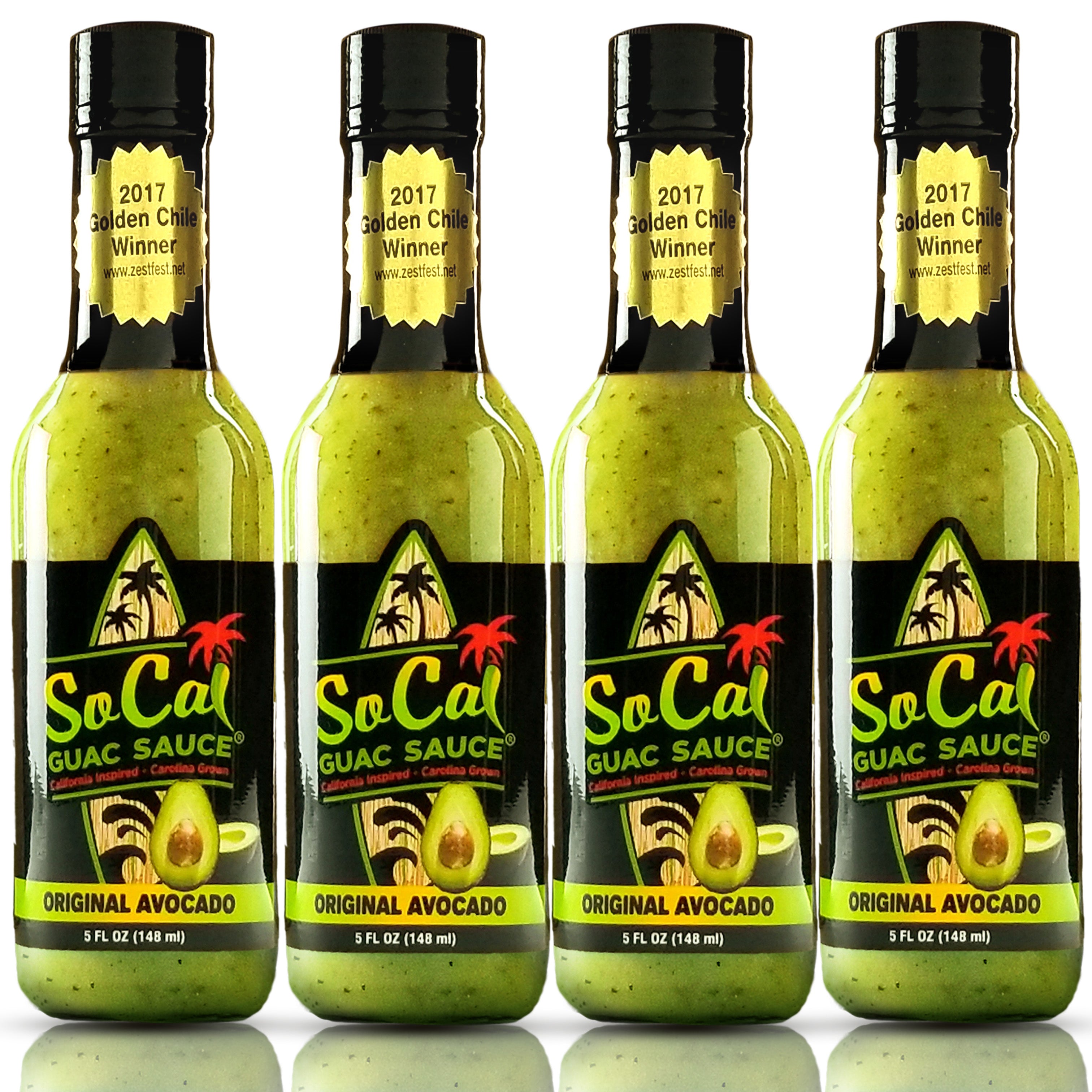 Hot Sauce Made With Real Avocado. SoCal Guac Sauce Avocado Lover's Pack ...